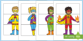 Superhero Playdough Mats