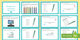 Balancing Multiplication and Division Equations Activity