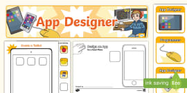 Design an App - KS2 (teacher made) - Twinkl