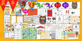 Chinese New Year Cryptograms Worksheet / Worksheet - Twinkl