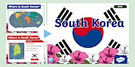 EYFS All about South Korea PowerPoint (teacher made)