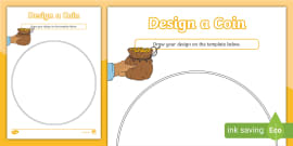 Coin Colouring Worksheet (teacher made) - Twinkl