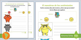 Las emociones de los monstruos: cuento hasta 10 - Twinkl