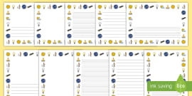 👉 Science Page Borders (teacher made)