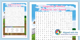 'air' Phoneme Spotter Story - Phonics Resources - Twinkl