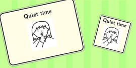 Stop Visual Support Cards (teacher made)