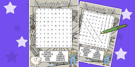 Charlotte's Web Display Posters (teacher made)