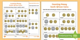 South African Money - SA Money Currency Cut-Outs