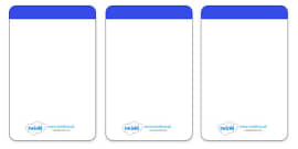 Double-Sided Editable Flashcard Template - Twinkl