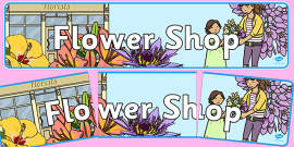 Florist Role Play Pack - Florist Role Play, florist, flower shop, Role Play