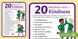 Kindness Day Display Banner (teacher made)