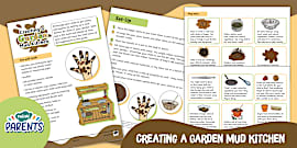 Mud Pie Kitchen Role Play Labels
