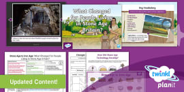 Introduction to the Stone Age PowerPoint - Teaching Resource