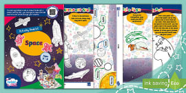 Space Activity Booklet (Ages 5 - 7) (teacher made) - Twinkl