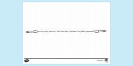 Skipping Rope Colouring Sheet - Primary School - Twinkl