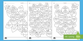 1-2 Years 'I Can' Assessment Flower (teacher made)