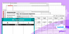 KS1 Humanism Display Lettering Pack (teacher made) - Twinkl