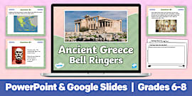Ancient Egypt Bell Ringers PowerPoint & Google Slides