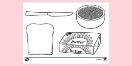 FREE! - Bread Stick Colouring | Colouring Sheets - Twinkl