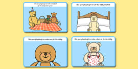 👉 Teddy Bear Matching Activity (teacher made)