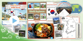Explore Booklet: South Korea (teacher made) - Twinkl