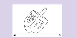 Design Your Own Dreidel Activity (teacher made) - Twinkl