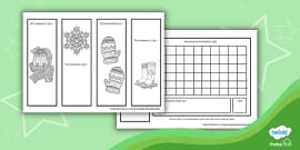 Editable Bookmark Templates (teacher made)