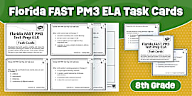 Sixth Grade ELA Practice Test | Florida FAST PM3 Test Prep