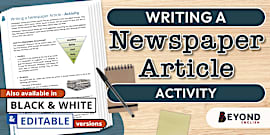 Newspaper Structure | Twinkl Teaching Wiki - Twinkl