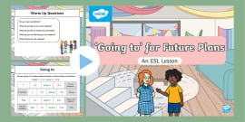 ESL Simple Future PPT Lesson (teacher made) - Twinkl