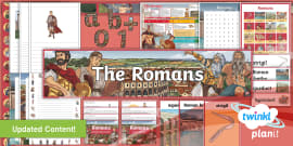 Roman Mind Maps Writing Frames