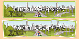 Geographical Skills and Fieldwork Display Banner