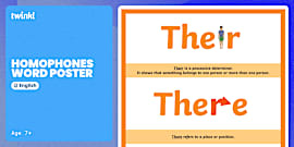 There, Their, They're Poster