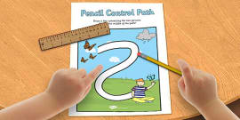 FREE! - Spring Pencil Control Path Worksheets (teacher made)