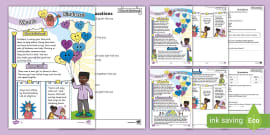 KS1-What Is Empathy?- Reading Comprehension Activity