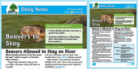 What is a Beaver? – Beaver Facts for Kids – Twinkl