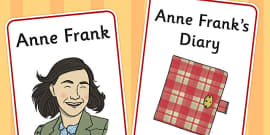 Anne Franks Diary Display Banner (Hecho por educadores)