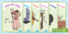 Tom Thumb Nursery Rhyme Poster - Primary Resources