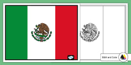 Mexico Flag Bunting (Teacher-Made) - Twinkl