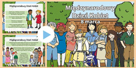 Moja Inspiracja - Dzień Kobiet | Karta Pracy (teacher made)