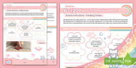 6-12 Months Physical Development I Can Milestones - Twinkl