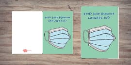 Good Luck Type Card | Twinkl Party (teacher made)