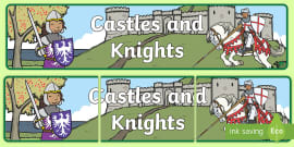 Castles and Knights Flashcards (teacher made)