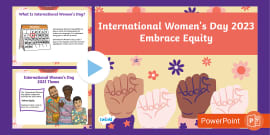 EYFS International Women's Day 'My Inspiration' Activity
