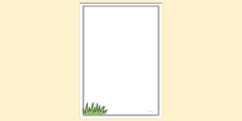 FREE! - Simple Meteorite Page Border | Page Borders | Twinkl