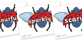 FREE! - Word Mat to Support Teaching on The Bad Tempered Ladybird