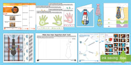 Father's Day Craft Activity Resource Pack (teacher made)