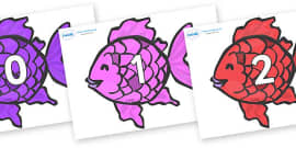 FREE! - Numbers 0-100 on Clown Fish (teacher made)