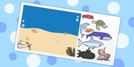 I Spy Under the Sea Animals PowerPoint Game (teacher made)
