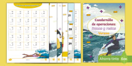 Tarjetas de desafío: Problemas de sumas y restas - Matemáticas- Guía de